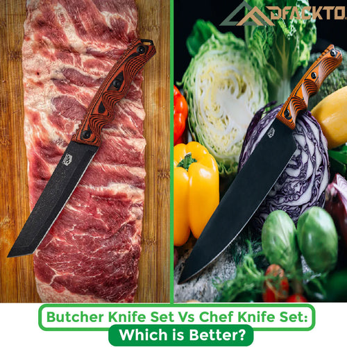 Butcher Knife Set vs Chef Knife: Which One Should You Use?